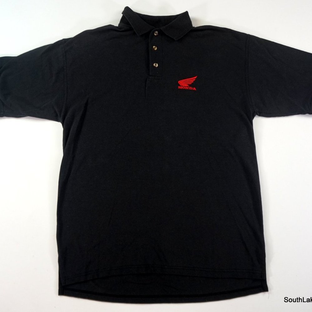 Men's Head To Toe Honda Racing Logo Polo Shirt Embroi… - Gem